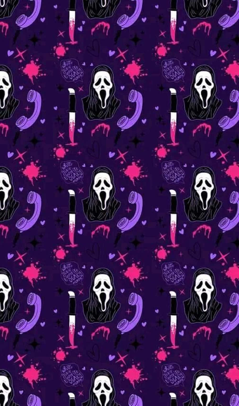 Halloween Purple Ghost Faces Wallpapers - Wallpaper Cave