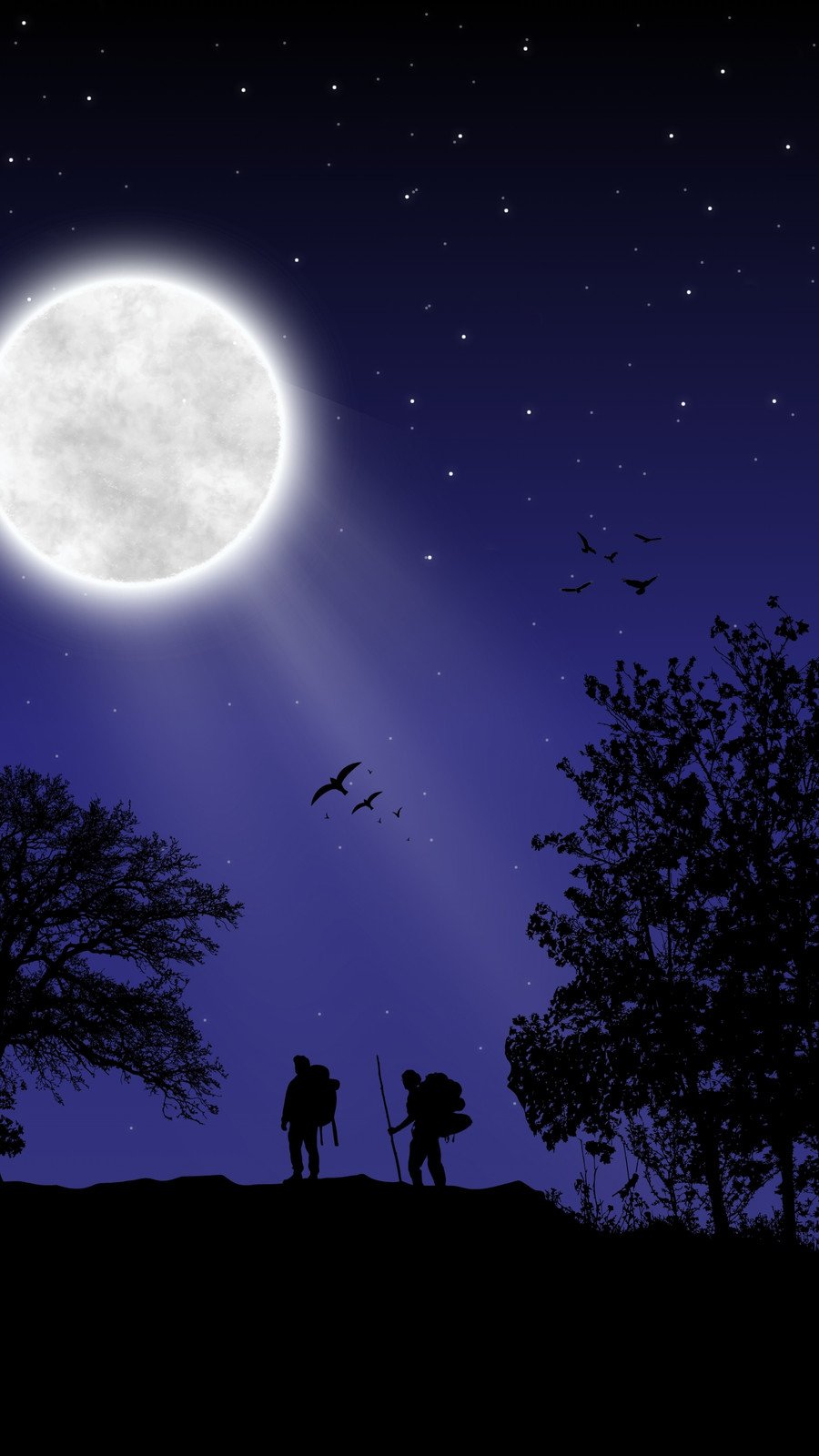 Dark Moon Phone Wallpapers - Wallpaper Cave