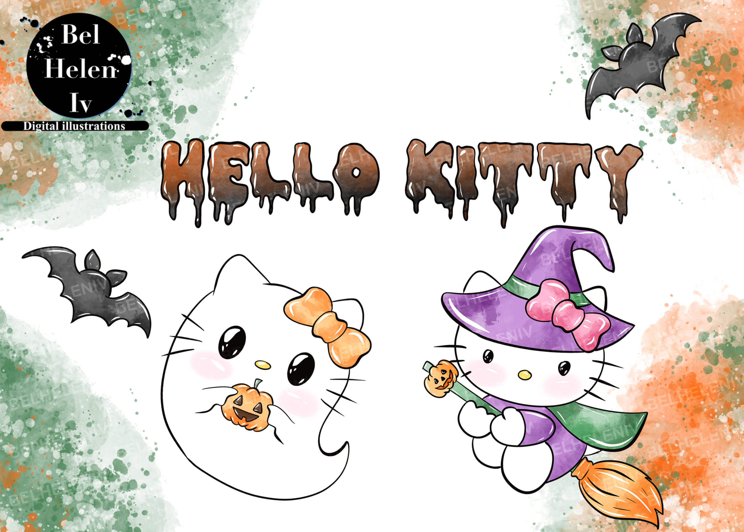 Hello Kitty Computer Halloween Wallpapers - Wallpaper Cave