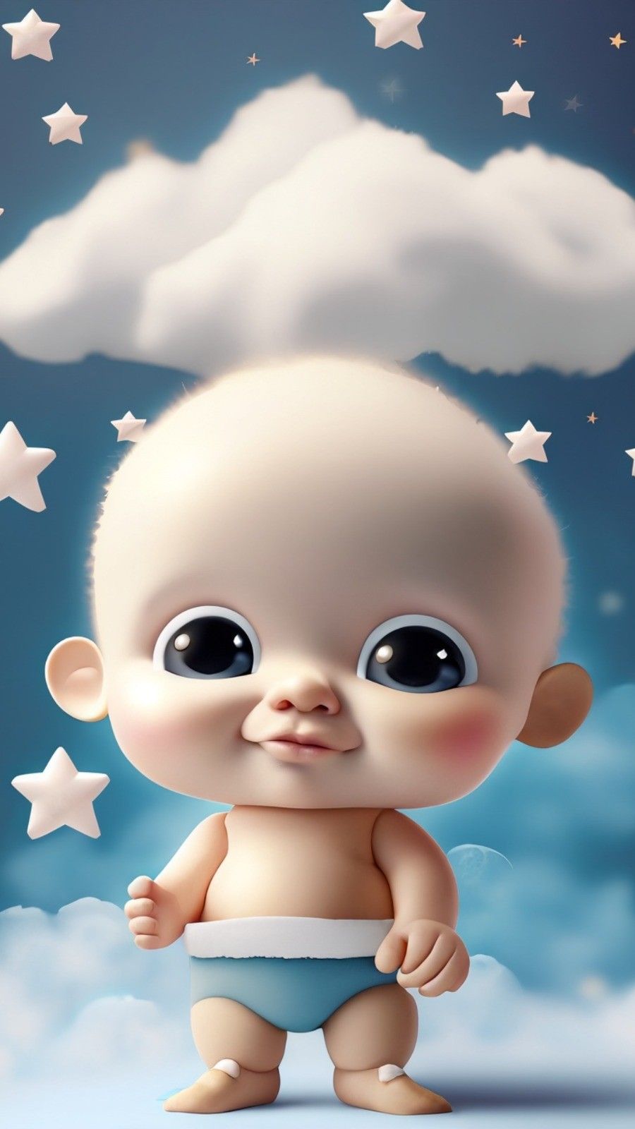Cute Baby Cartoon Wallpapers - Wallpaper Cave