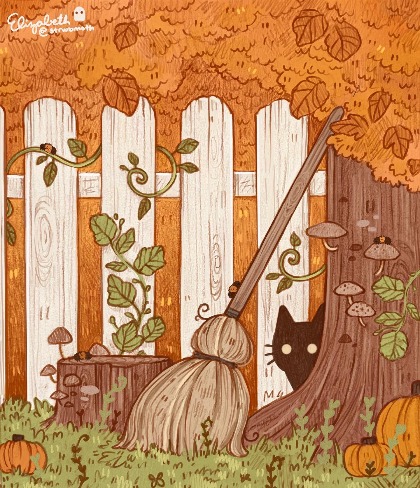 Cottagecore Halloween Wallpapers - Wallpaper Cave