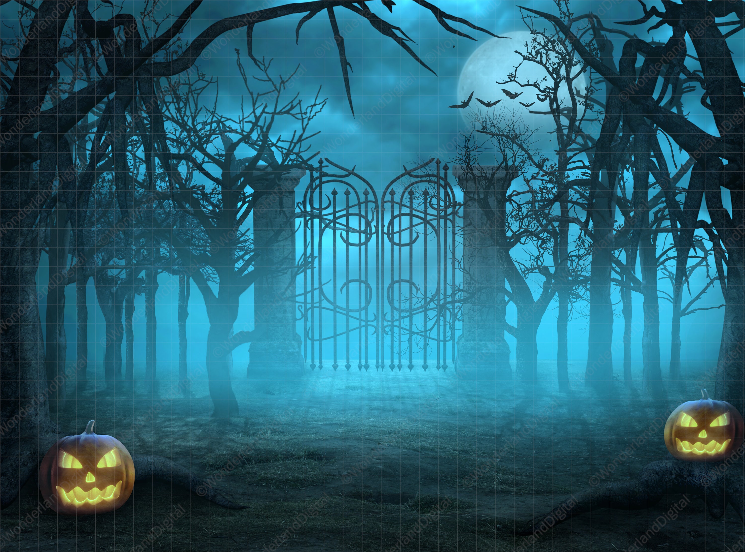 Halloween Forest Computer Wallpapers - Wallpaper Cave