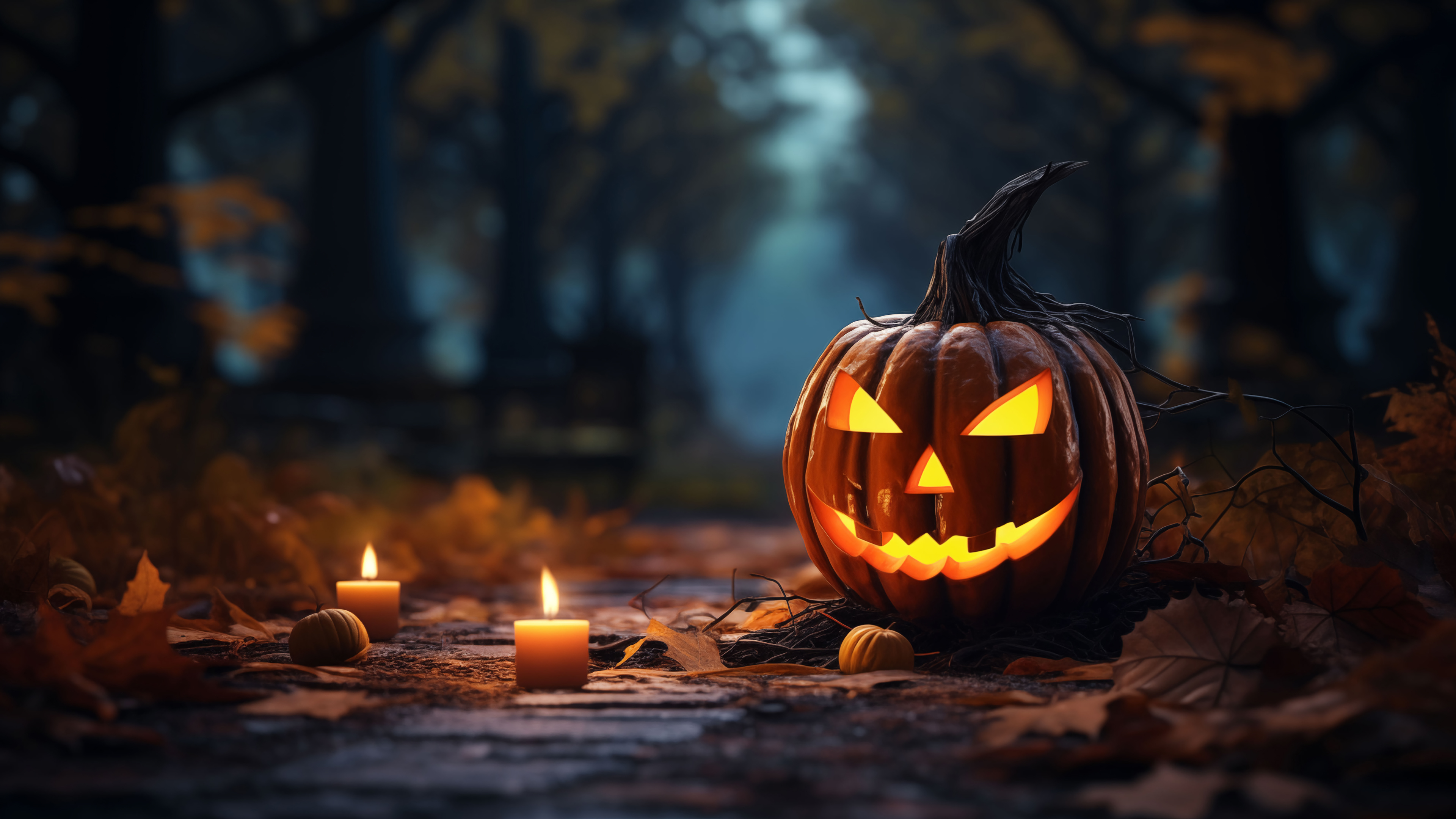 Halloween Pumpkin Computer Wallpapers - Wallpaper Cave