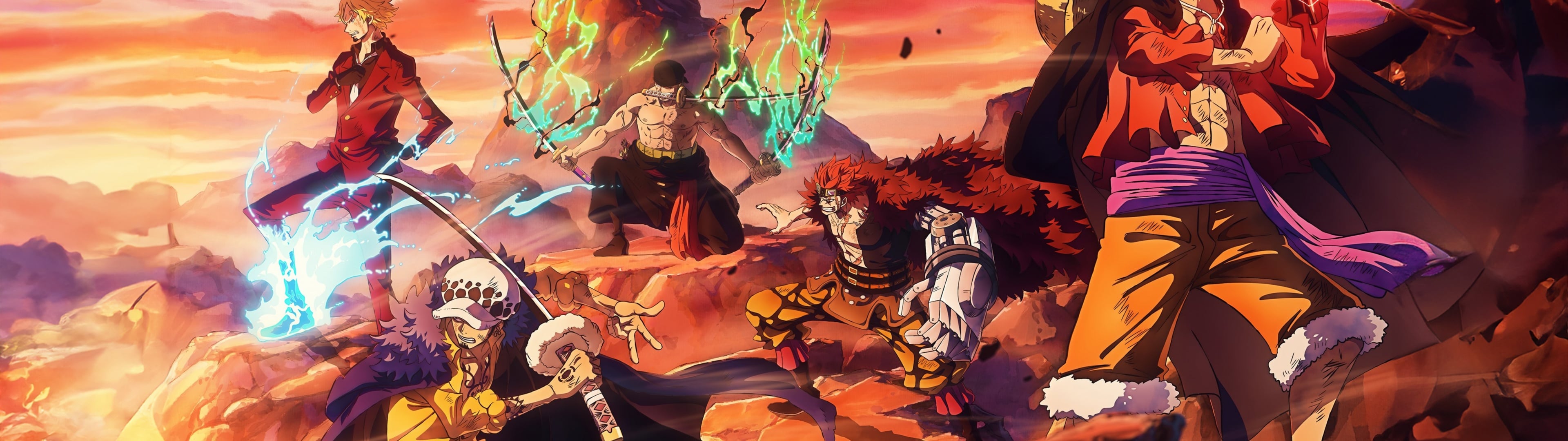 Dual Monitor One Piece Wallpapers - Wallpaper Cave