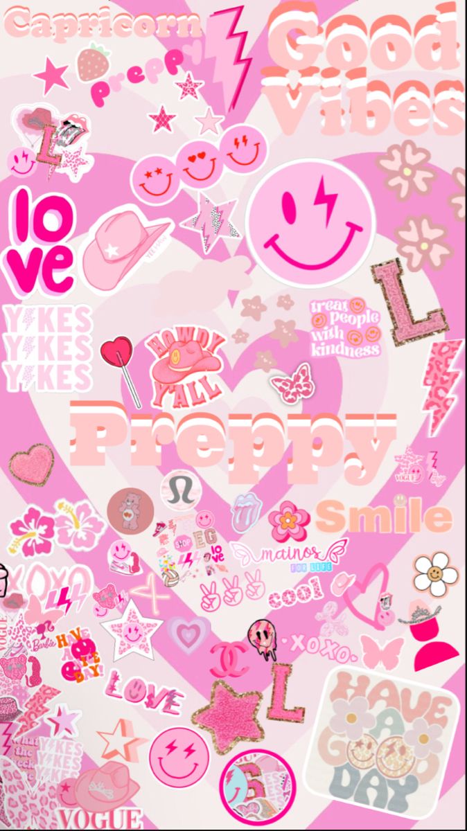 Cute Pink Preppy Wallpapers - Wallpaper Cave