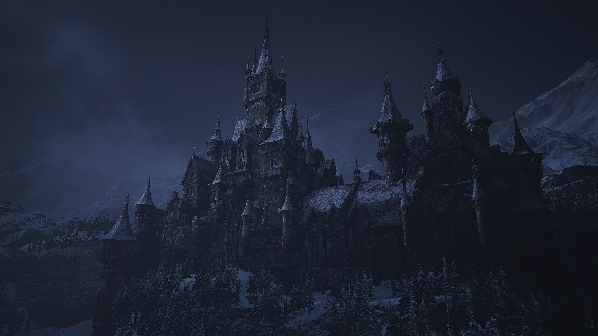 Dark Castle Desktop Wallpapers - Wallpaper Cave