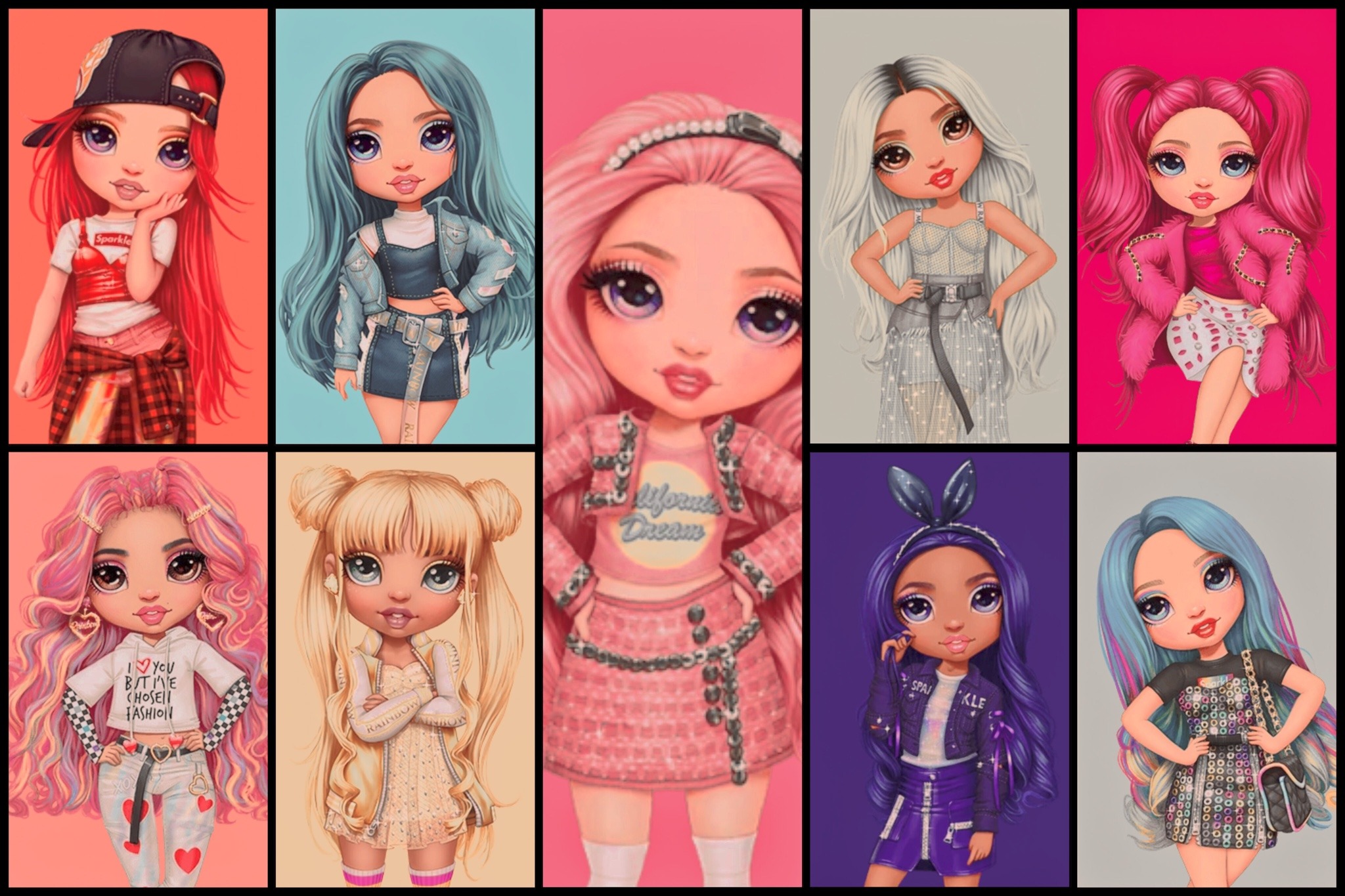 Rainbow High Ruby Wallpapers - Wallpaper Cave