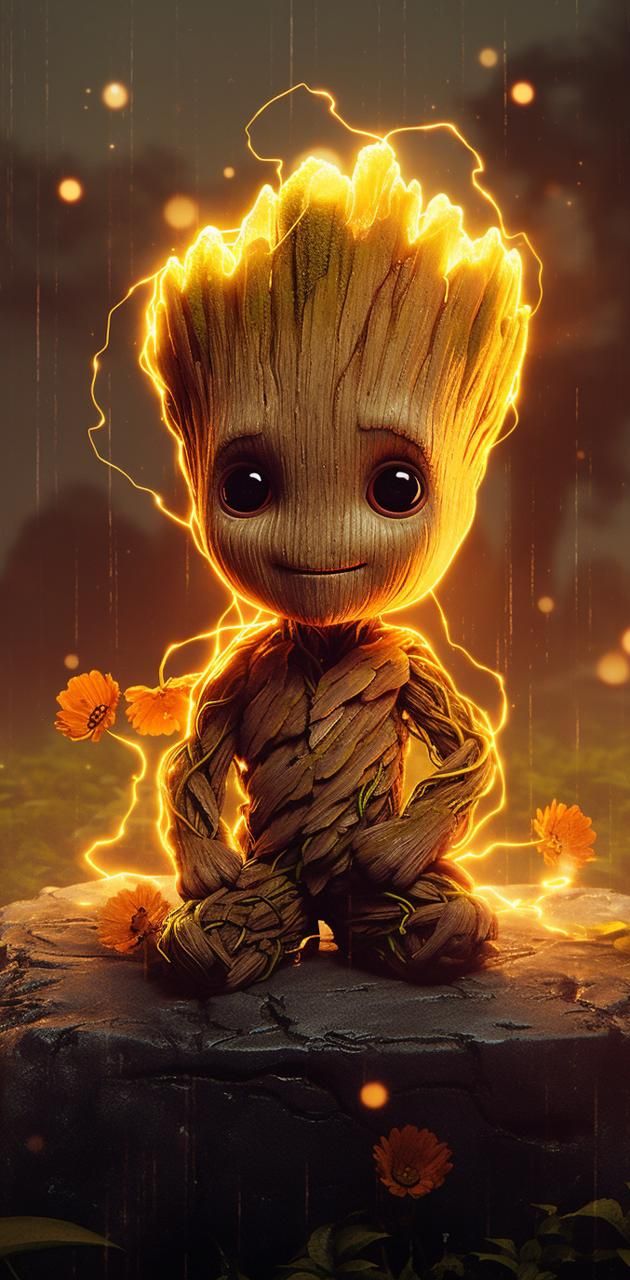 Groot Cartoon Wallpapers - Wallpaper Cave