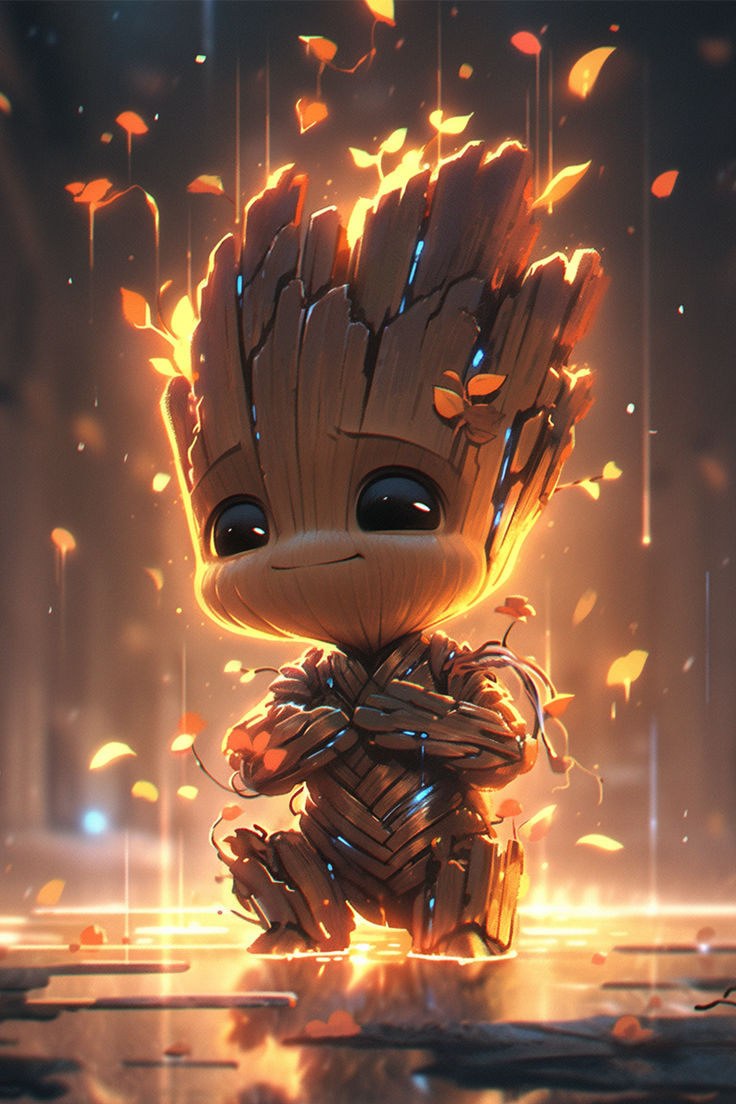 Groot Cartoon Wallpapers - Wallpaper Cave