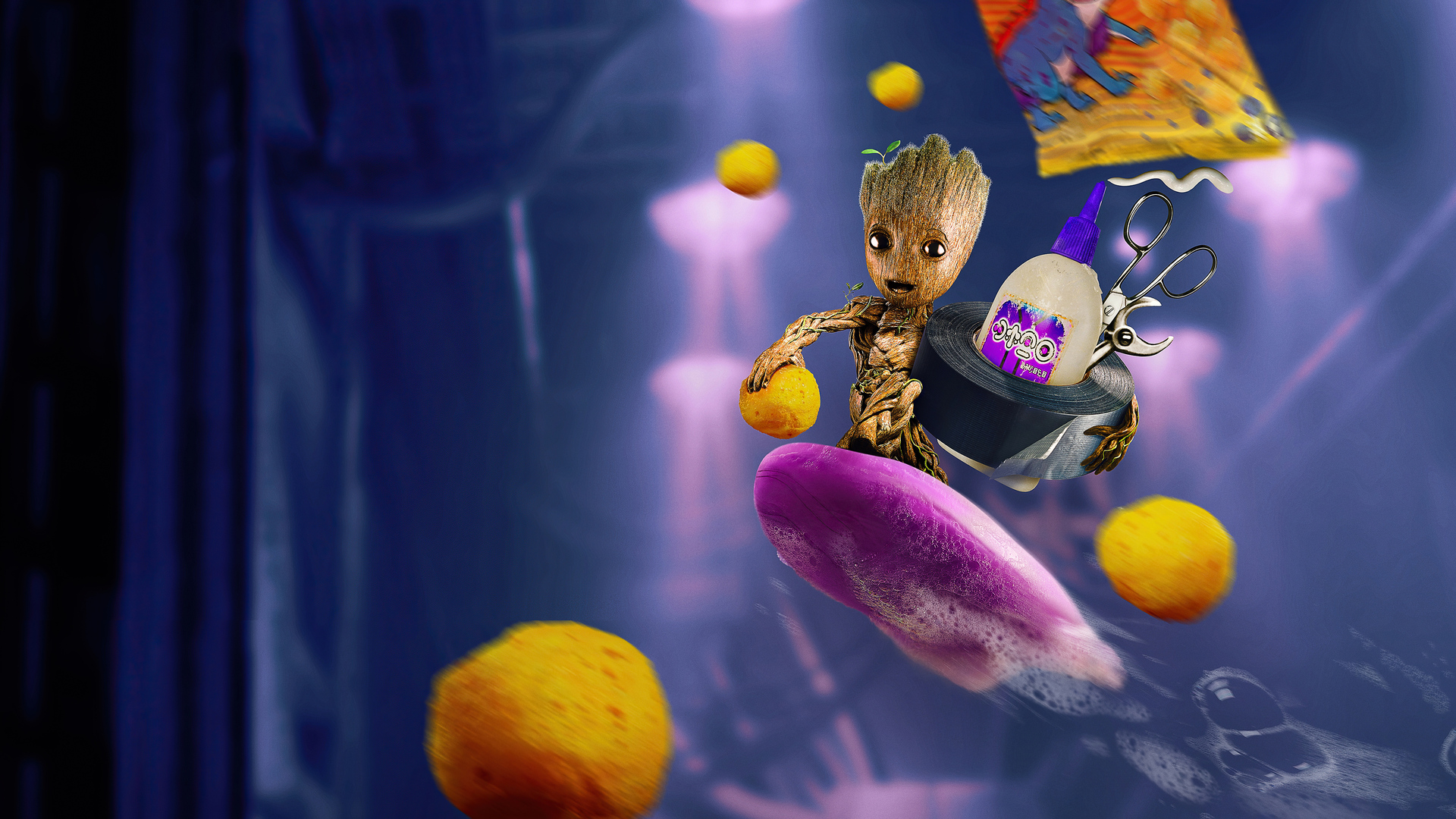 Groot Cartoon Wallpapers - Wallpaper Cave