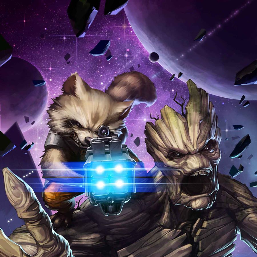 Groot Cartoon Wallpapers - Wallpaper Cave