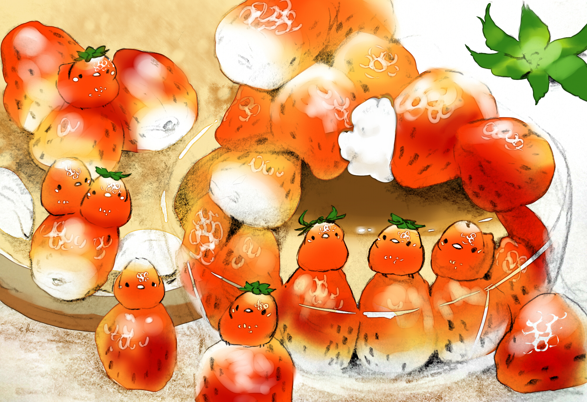 Anime Food Desktop Wallpapers - Wallpaper Cave