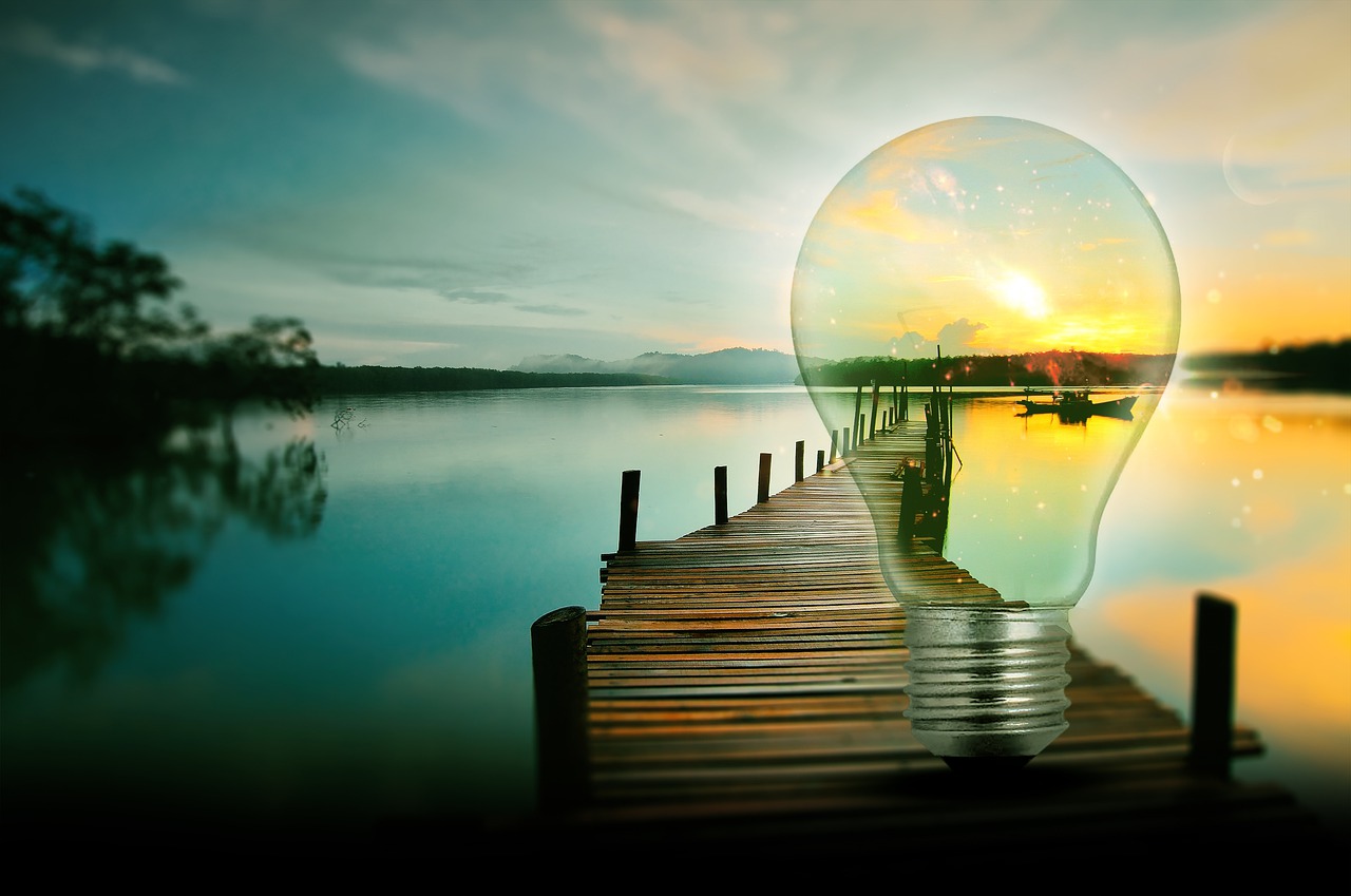 Nature In A Lightbulb Wallpapers - Wallpaper Cave