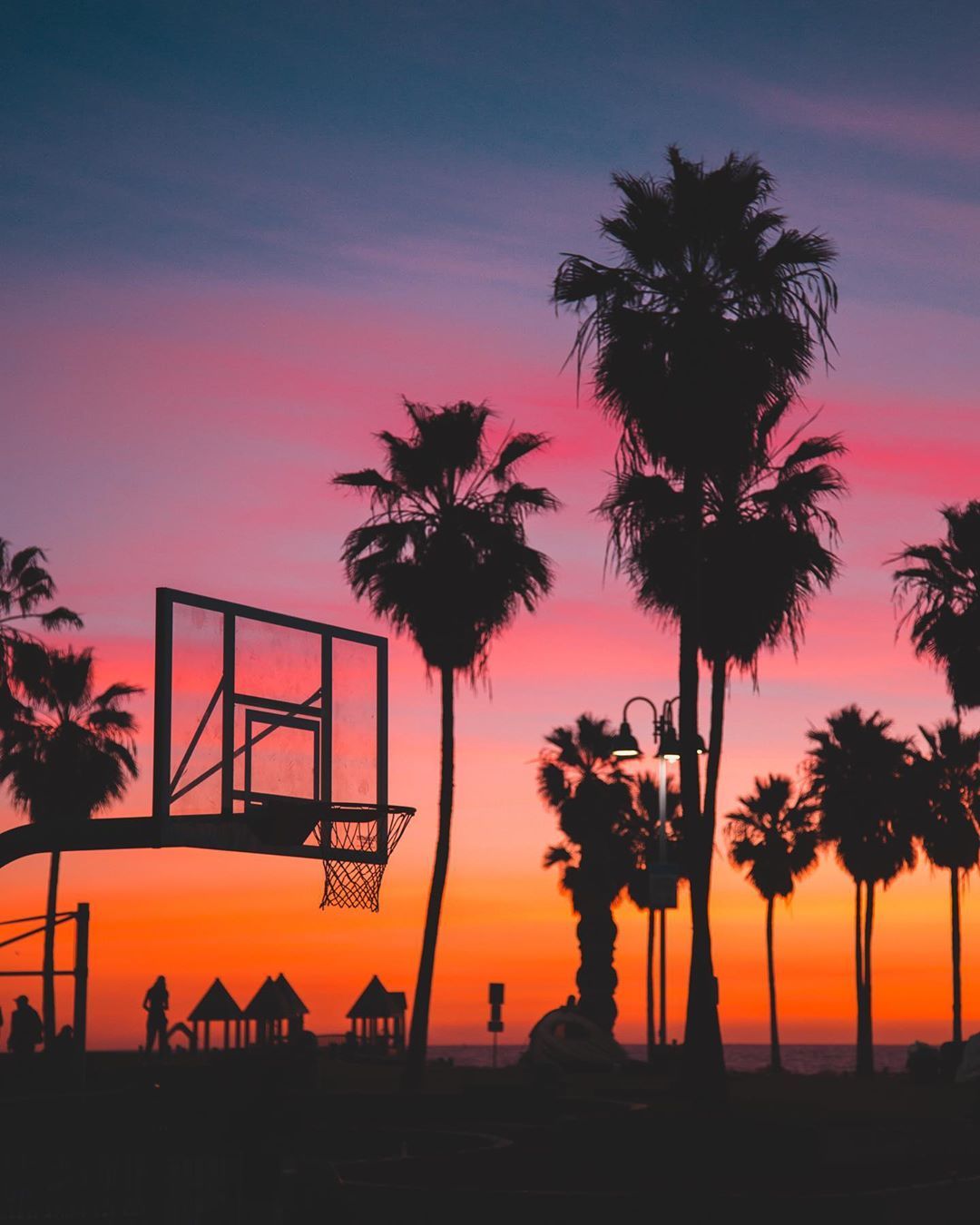 Sunset Basketball Wallpapers - Wallpaper Cave