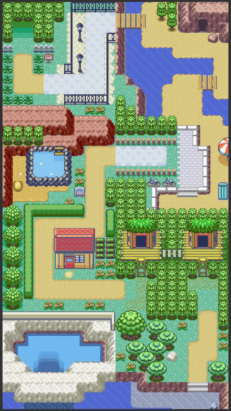 Pokémon Town Wallpapers - Wallpaper Cave