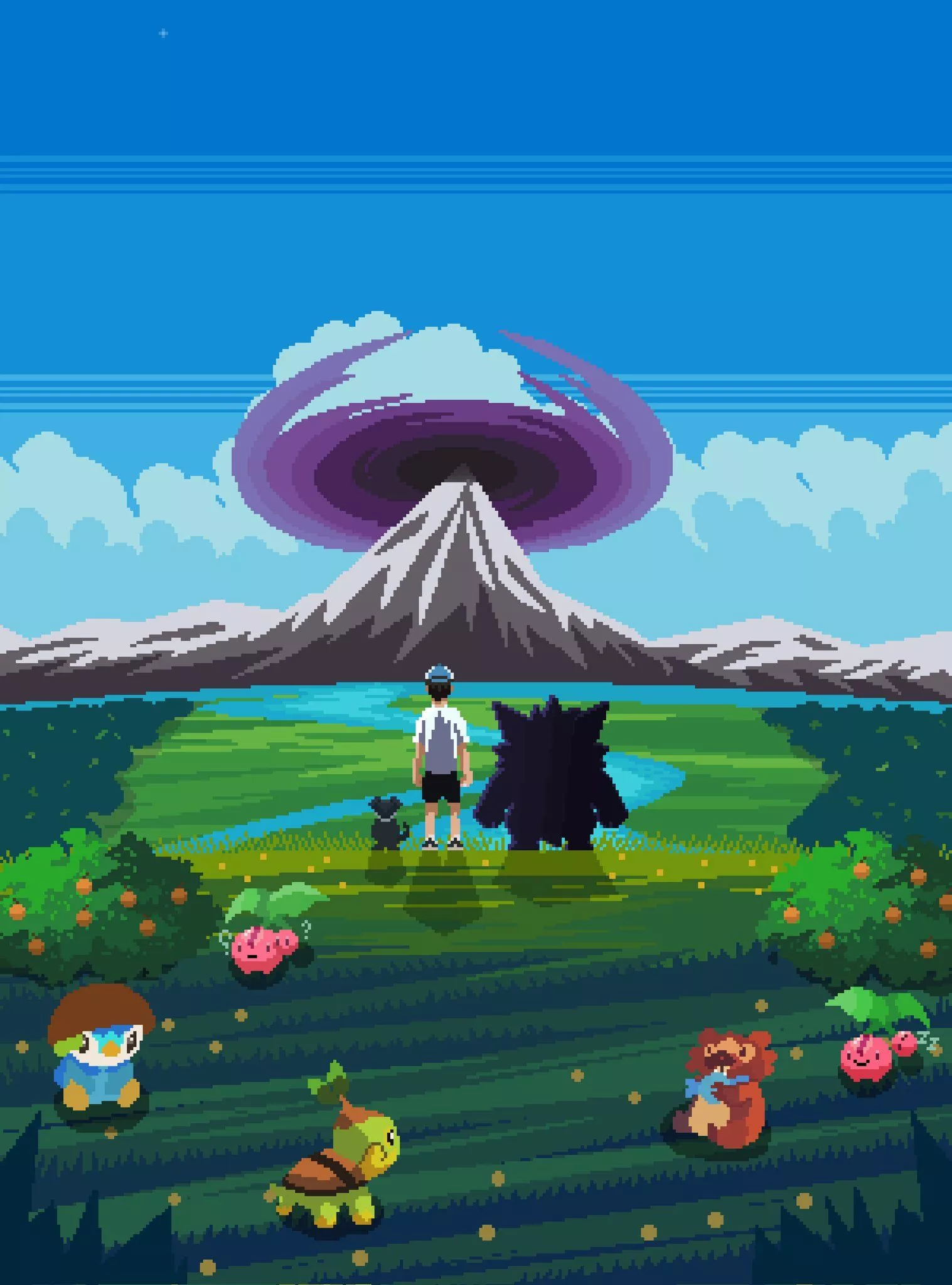 Pokémon Pixel Phone Wallpapers - Wallpaper Cave