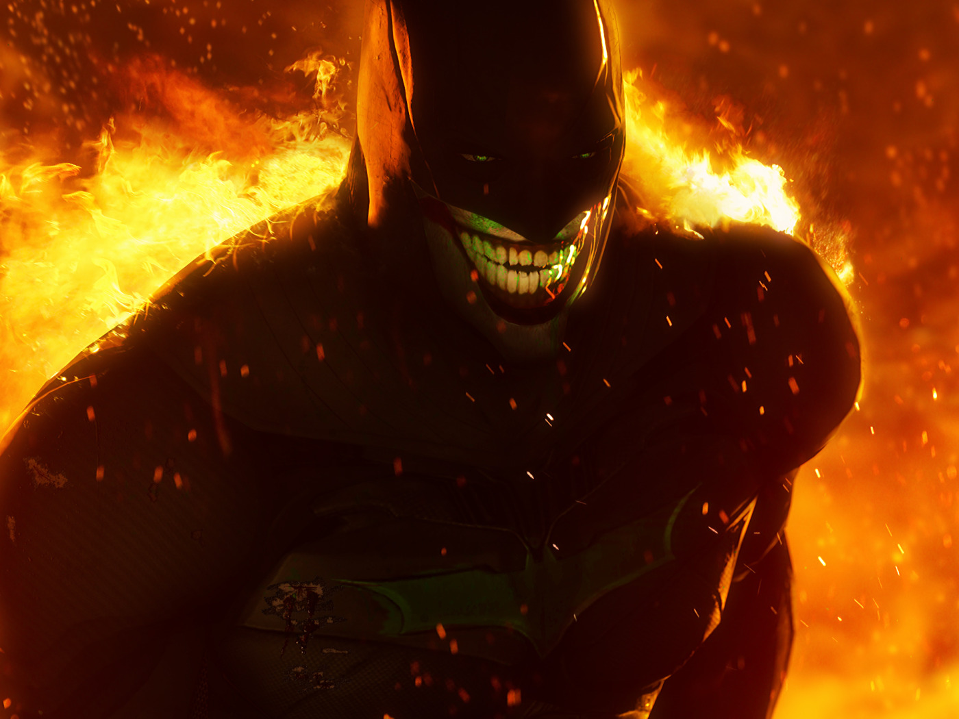 Joker On Fire Wallpapers - Wallpaper Cave
