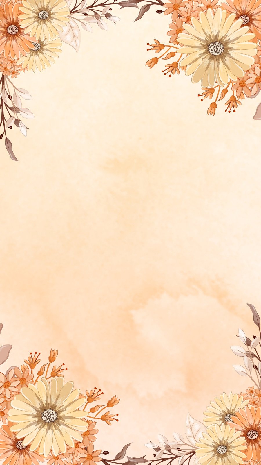 Fall Floral Wallpapers - Wallpaper Cave