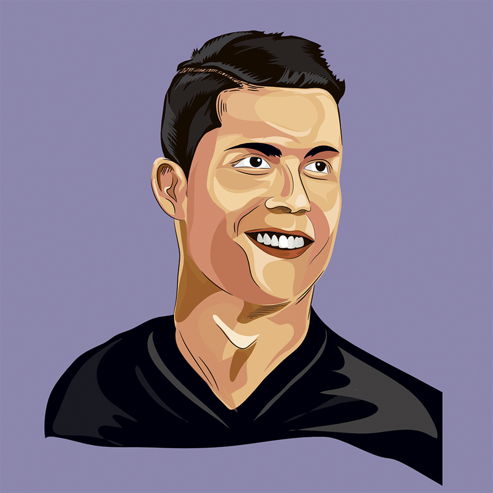 Ronaldo Vector Wallpapers - Wallpaper Cave