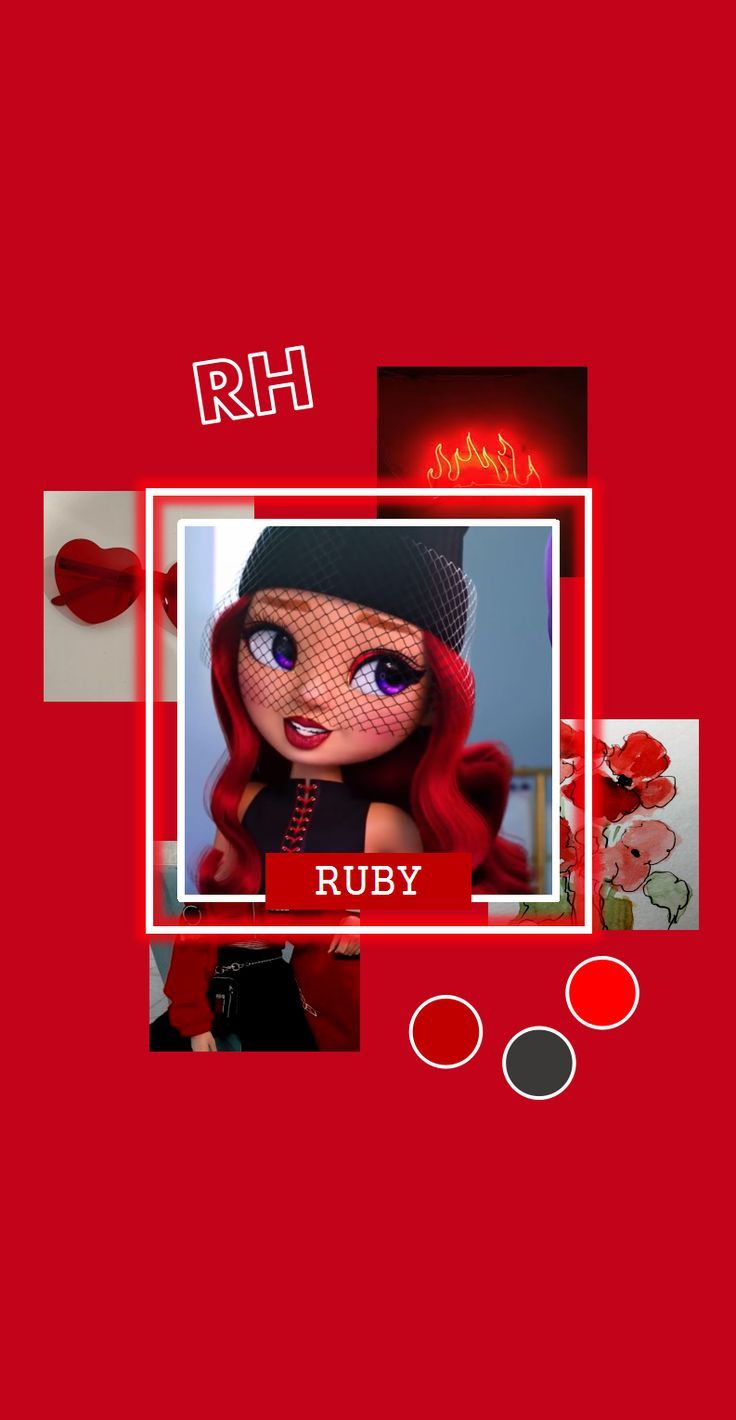 Rainbow High Ruby Wallpapers - Wallpaper Cave