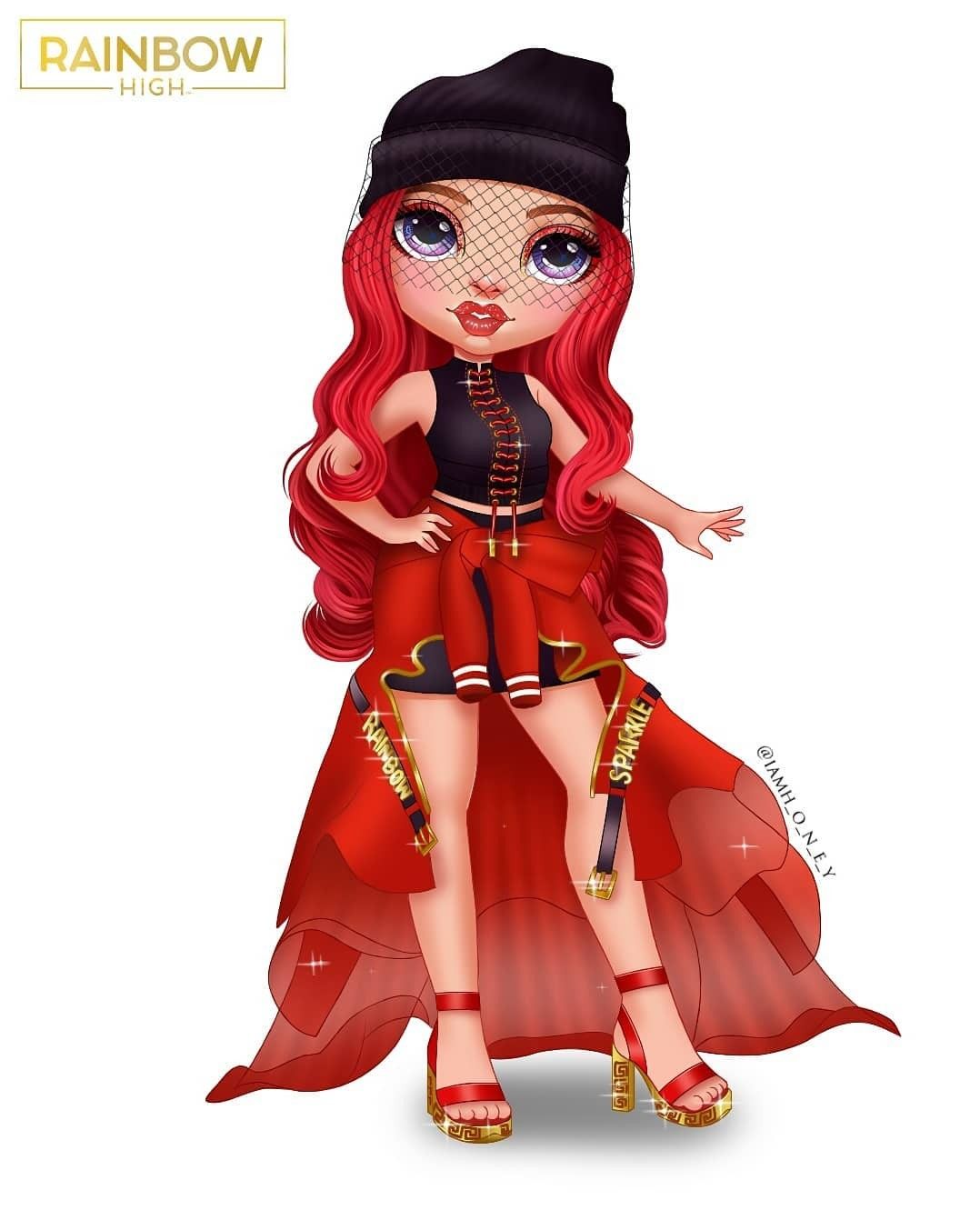 Rainbow High Ruby Wallpapers - Wallpaper Cave