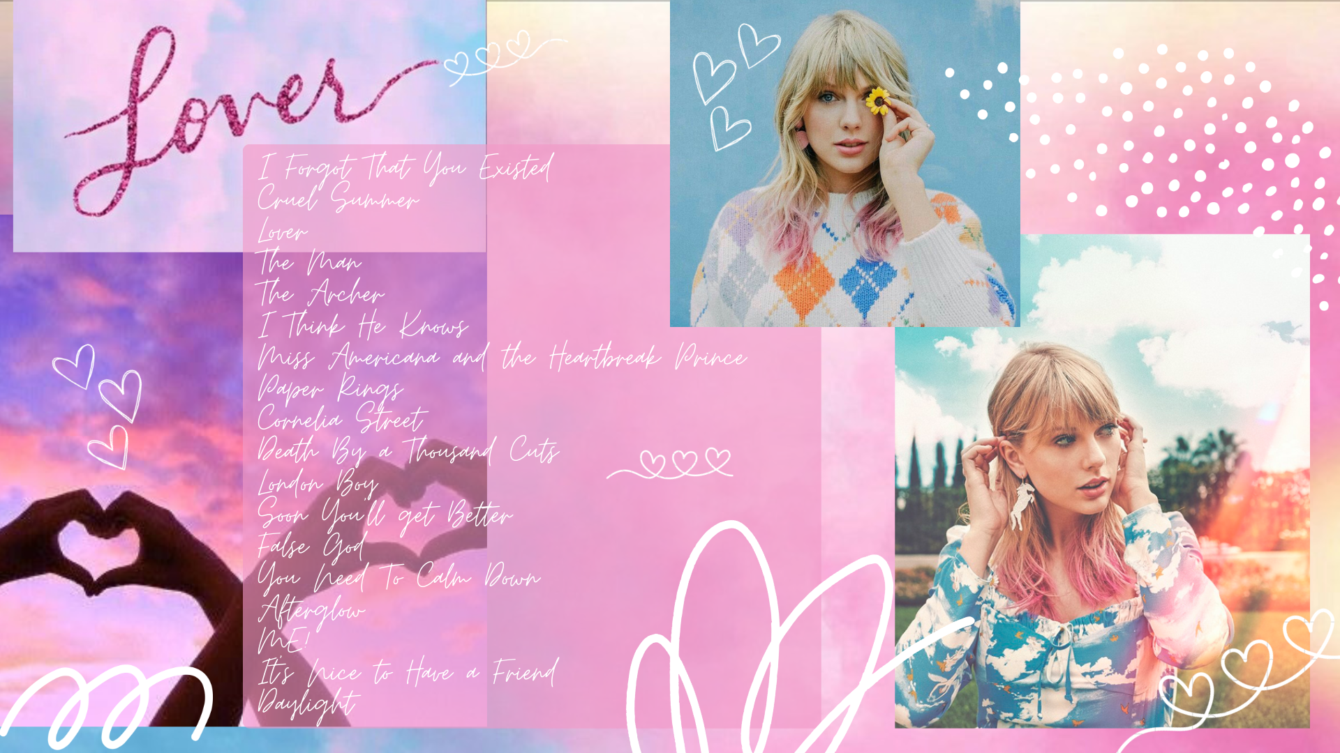 Taylor Swift Aesthetic Desktop Wallpapers - Wallpaper Cave