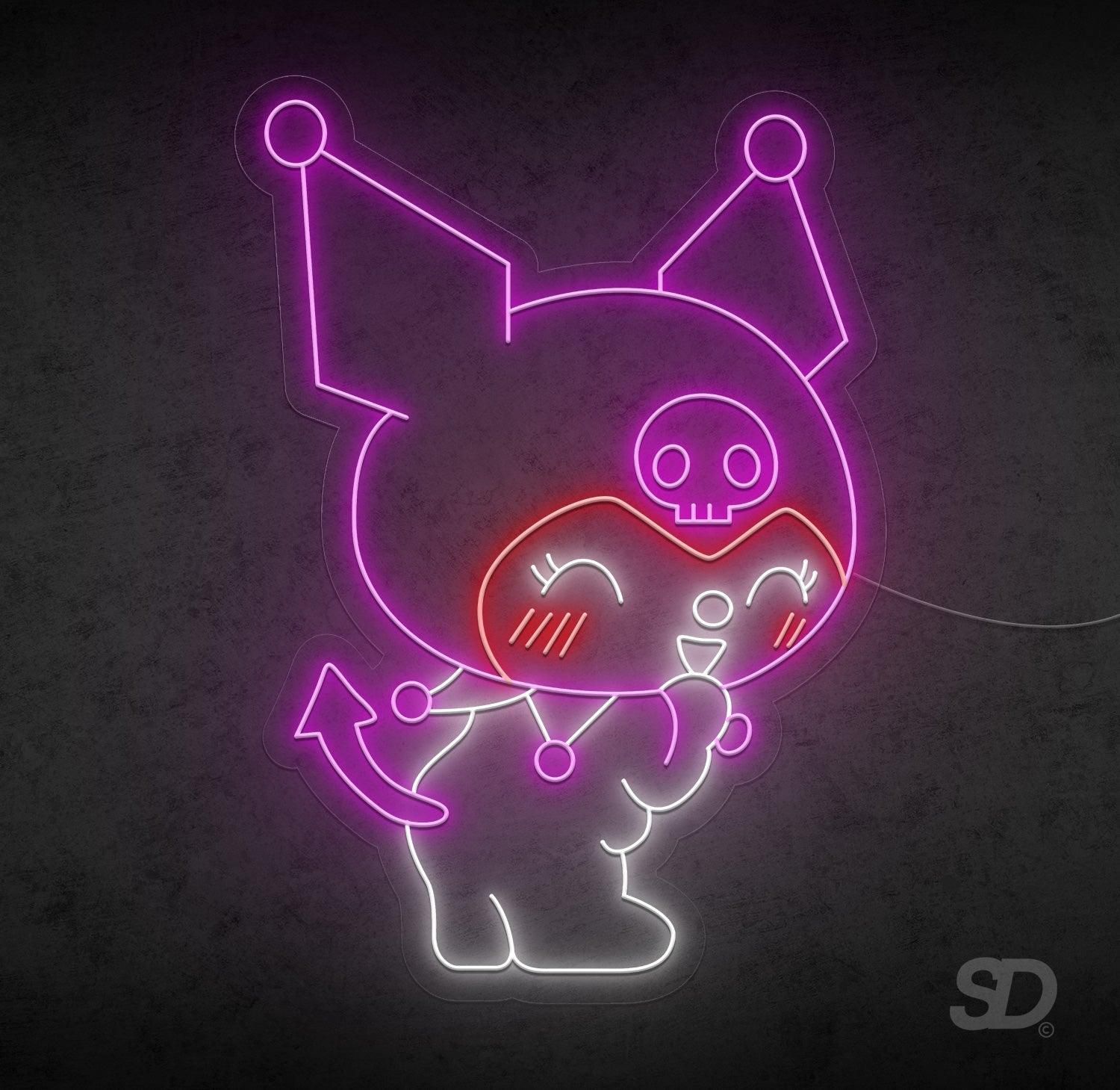 Kuromi Neon Wallpapers - Wallpaper Cave