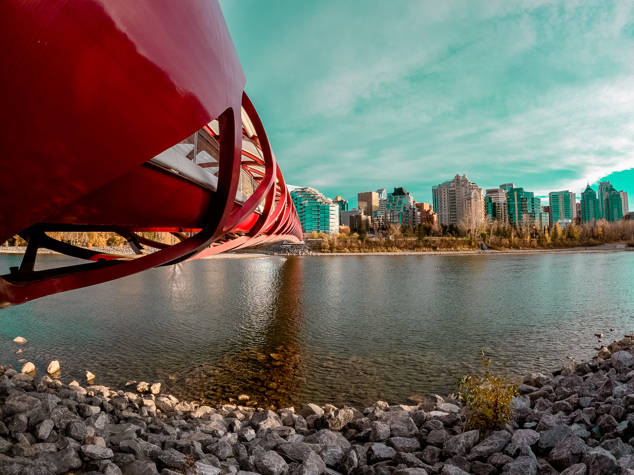 Calgary Peace Bridge 4k Wallpapers - Wallpaper Cave