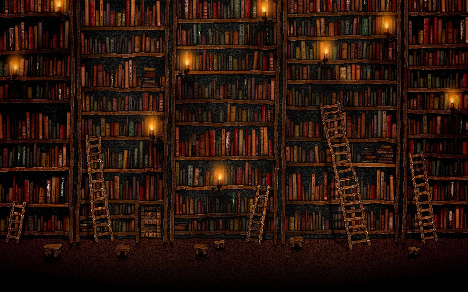Gothic Library Wallpapers - Wallpaper Cave
