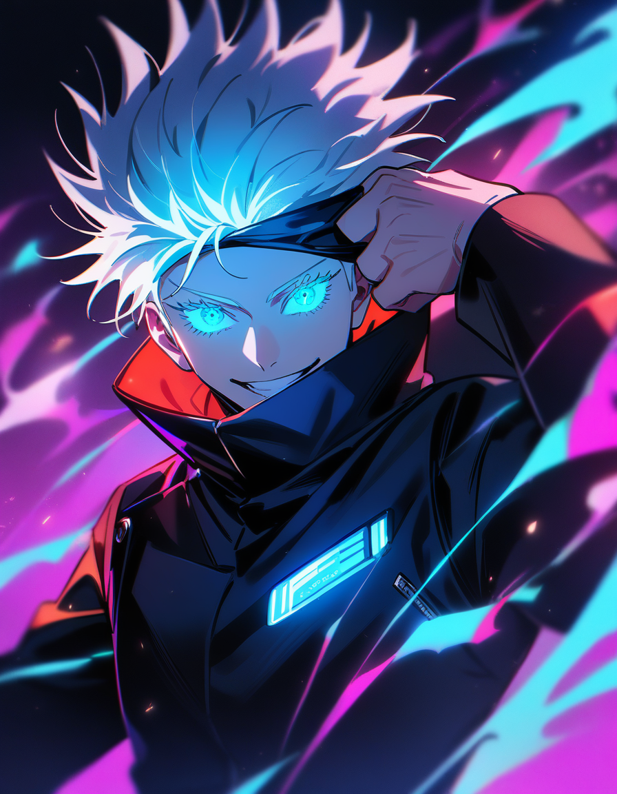 Gojo Neon Wallpapers - Wallpaper Cave