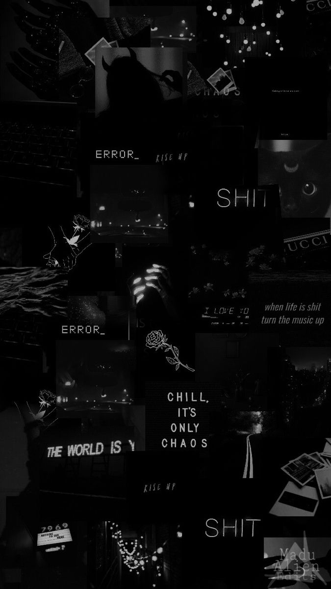 Cool Black Wallpapers Pinterest