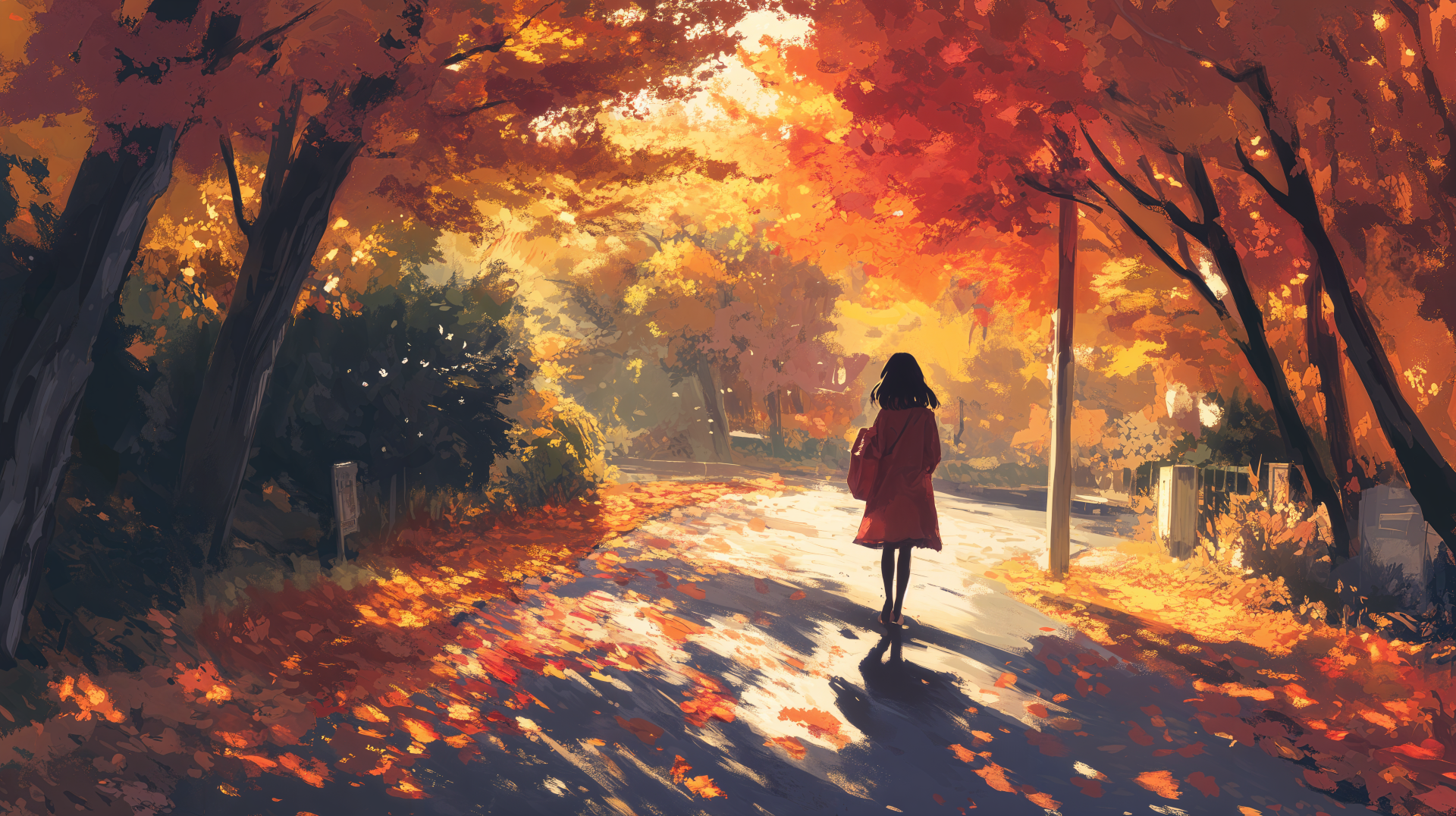 Autumn Anime 2k Wallpapers - Wallpaper Cave