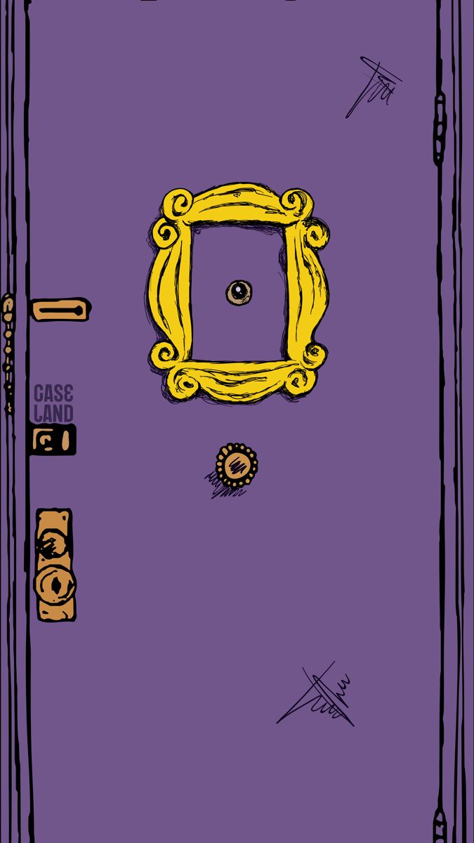 Friends Door Frame Wallpapers - Wallpaper Cave