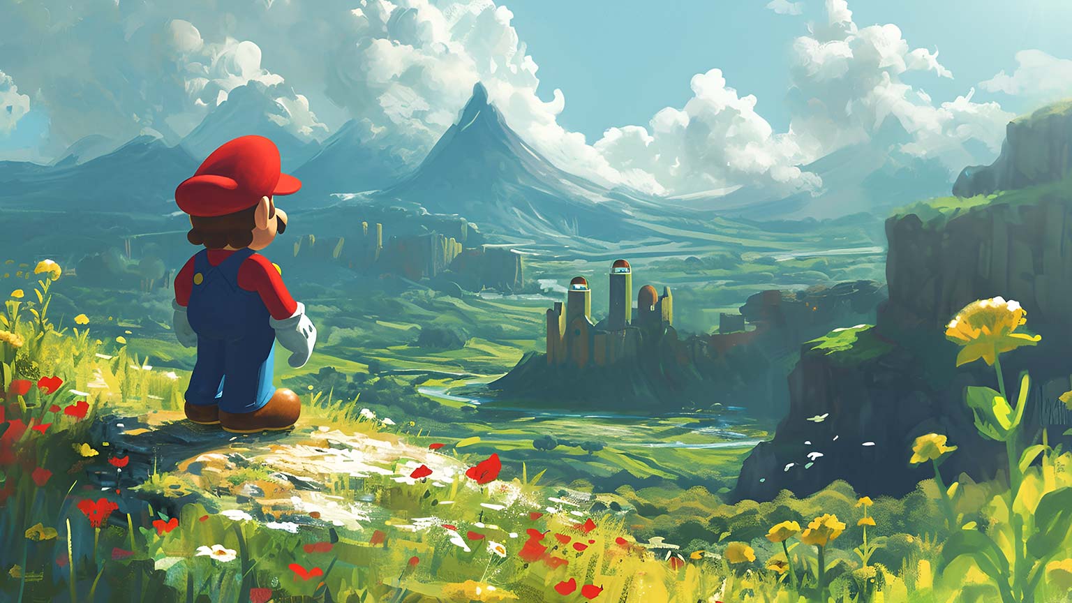Super Mario Desktop Wallpapers - Wallpaper Cave