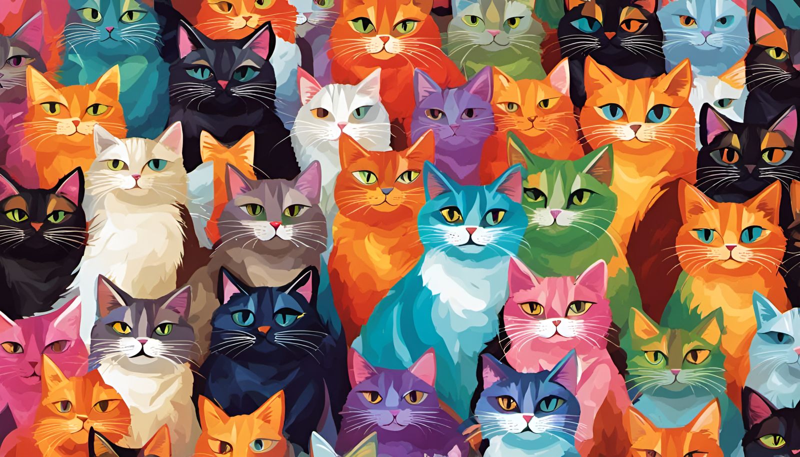 AI Cats Wallpapers - Wallpaper Cave