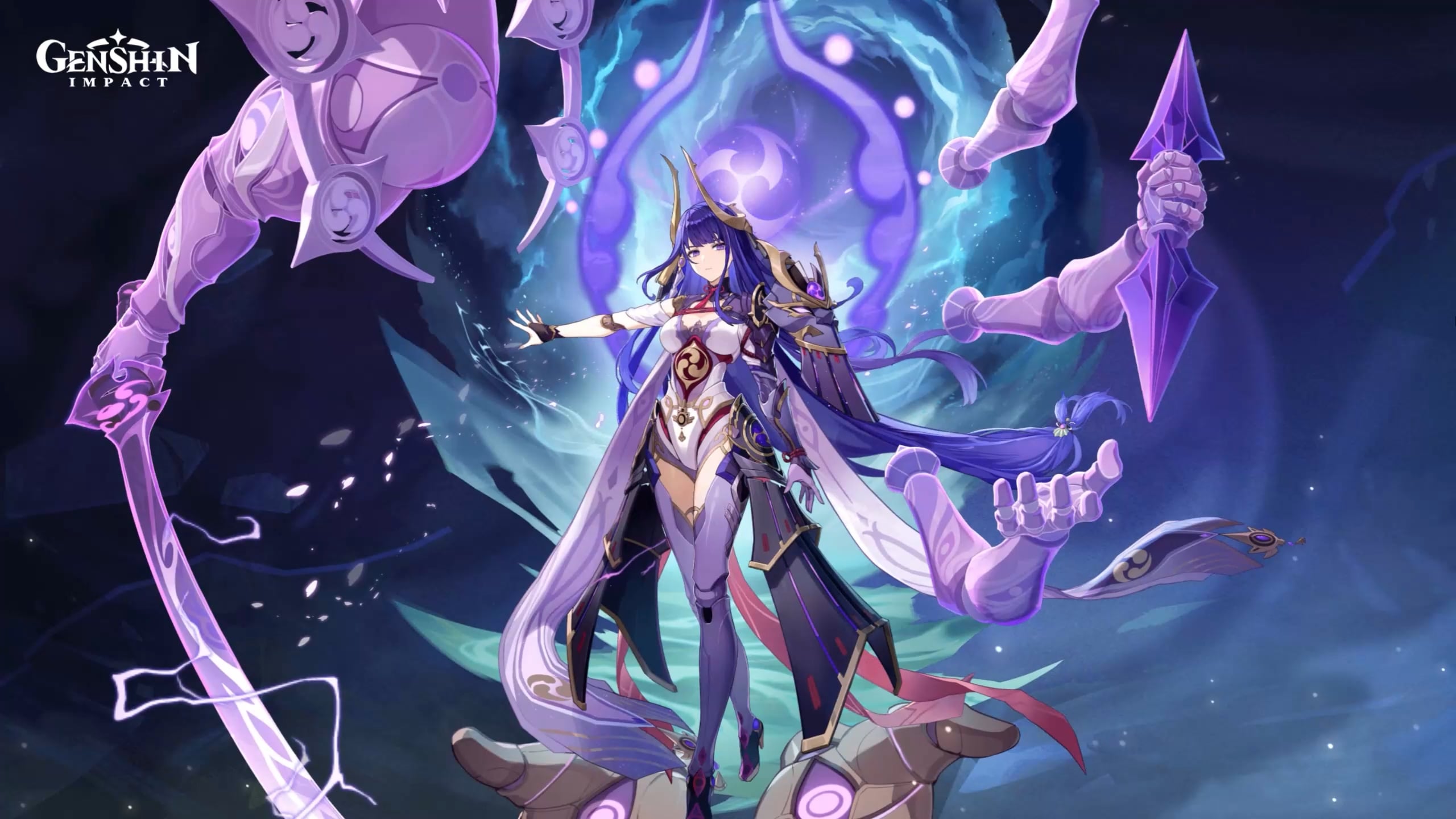 Raiden Genshin Impact Wallpapers - Wallpaper Cave