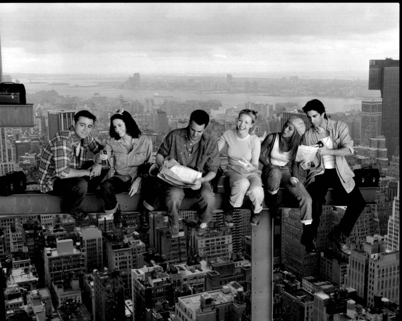 Friends Cast Together Poster Wallpapers - Wallpaper Cave