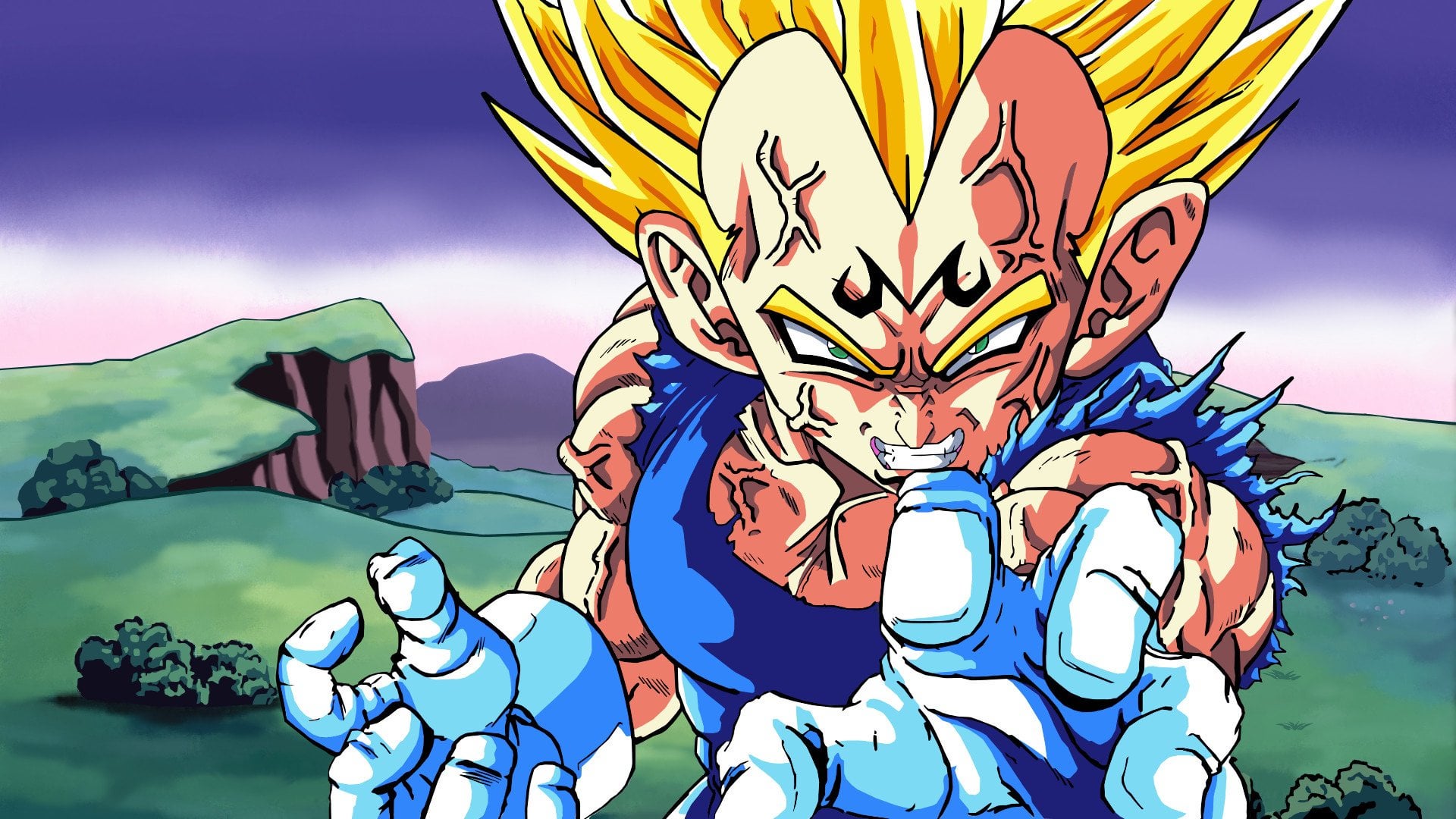Dragon Ball Z Vegeta Powering Up Wallpapers - Wallpaper Cave