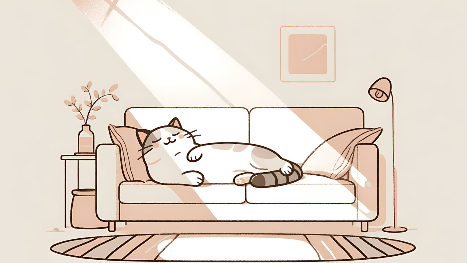 Kawaii Cat Desktop Wallpapers - Wallpaper Cave