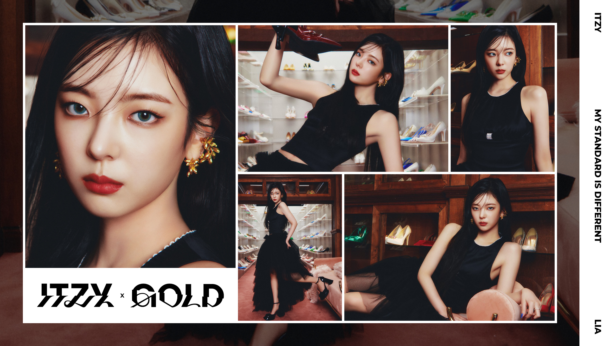 Itzy Gold Wallpapers - Wallpaper Cave