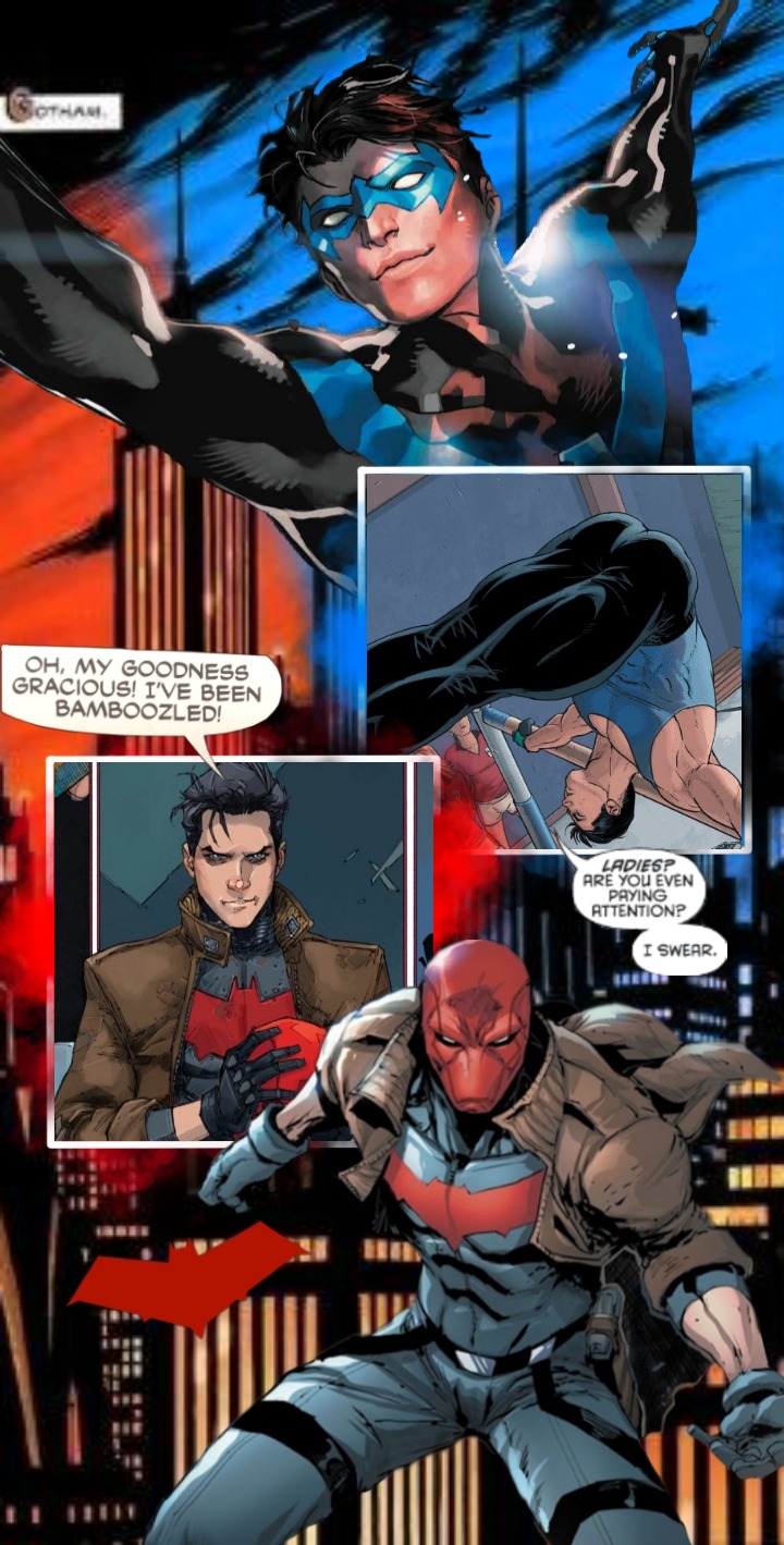 Red Hood Vs Nightwing Wallpapers - Wallpaper Cave