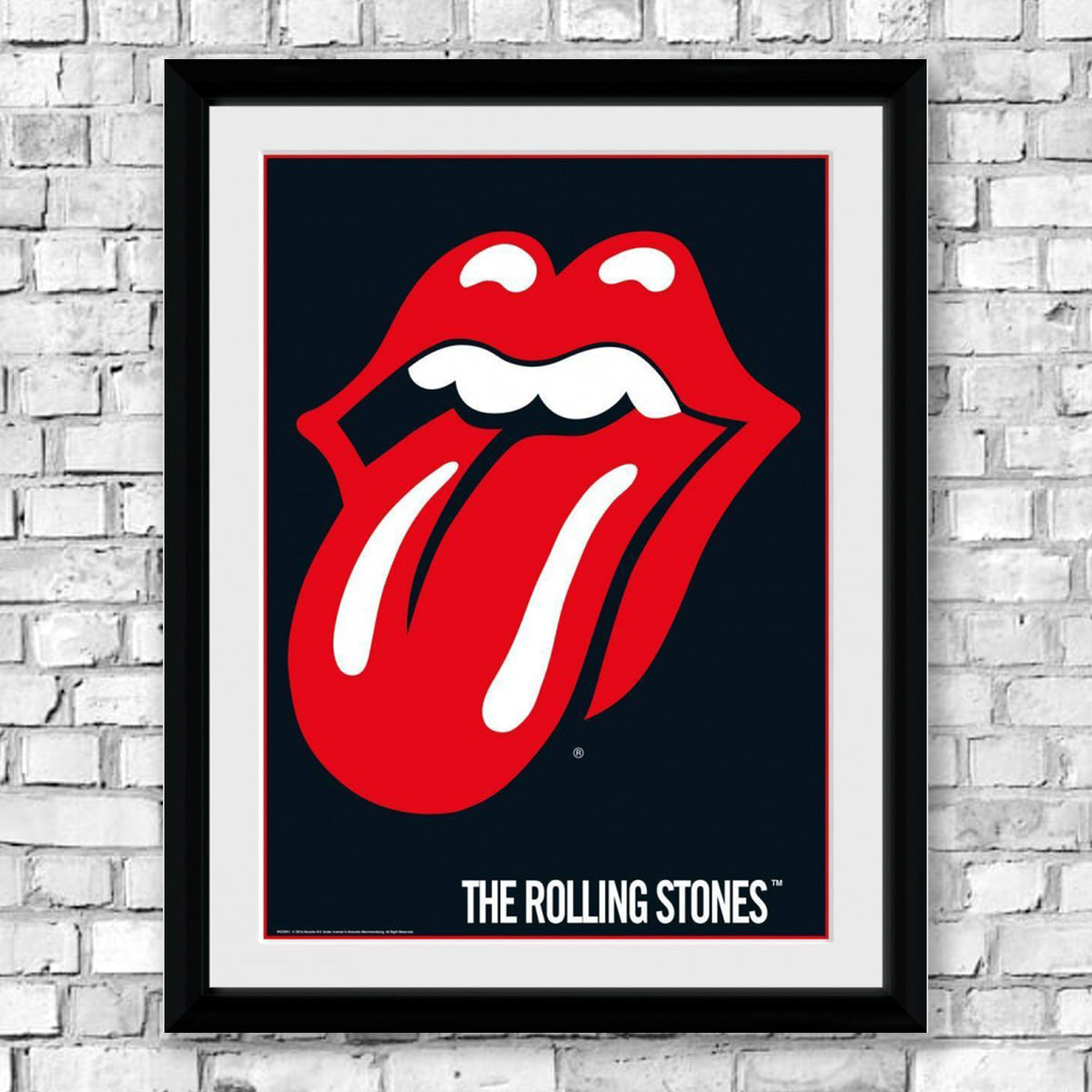 The Rolling Stones Tongue And Lips Logo Poster Wallpapers - Wallpaper Cave