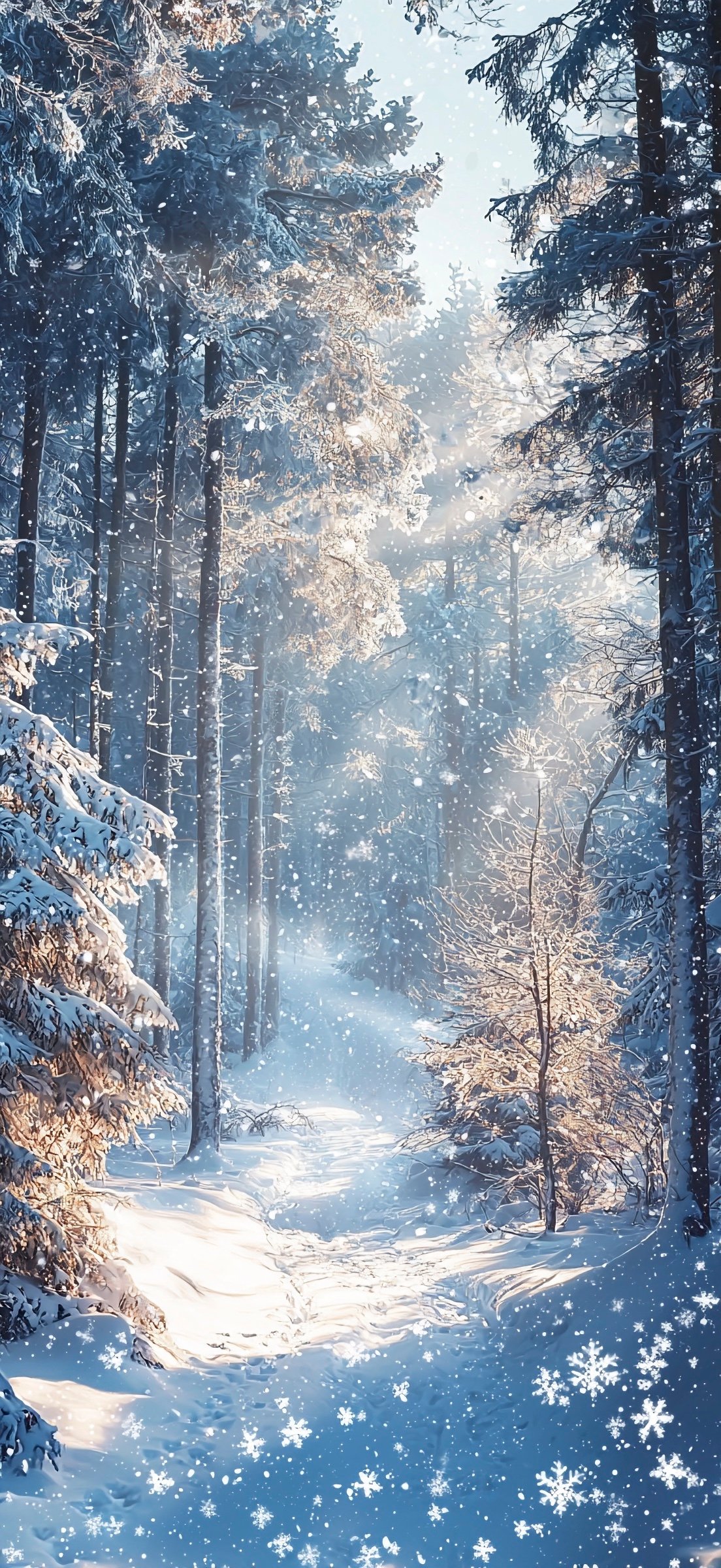 Snowflakes iPhone Wallpapers - Wallpaper Cave