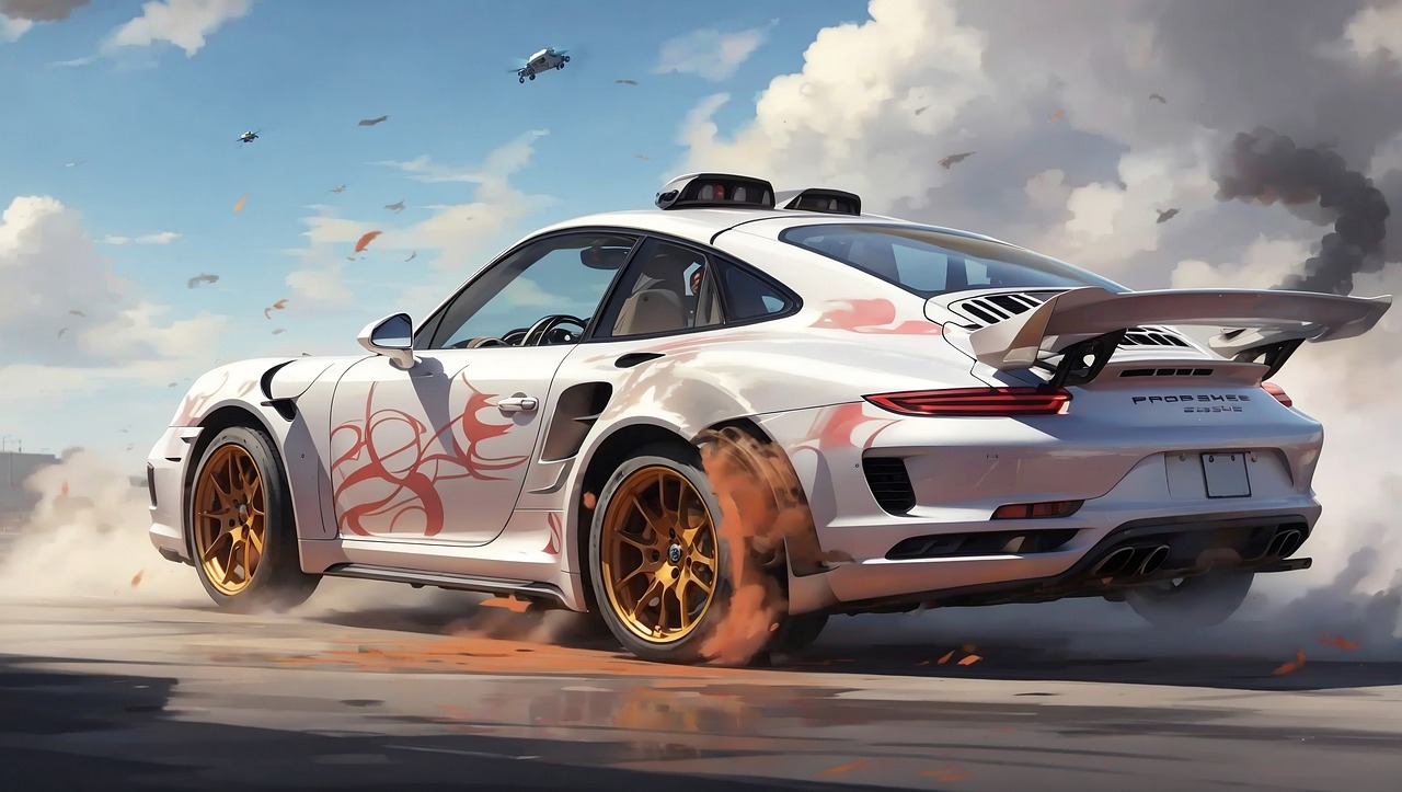 Drifting Porsche Wallpapers - Wallpaper Cave