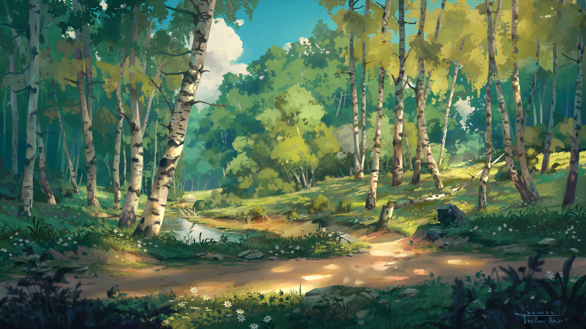 Forest Drawings Wallpapers - Wallpaper Cave