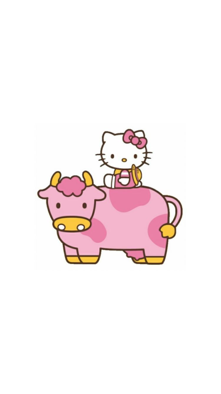 Hello Kitty Cow Wallpapers - Wallpaper Cave