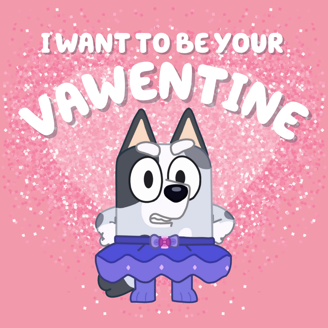 Bluey Valentines Day Wallpapers - Wallpaper Cave