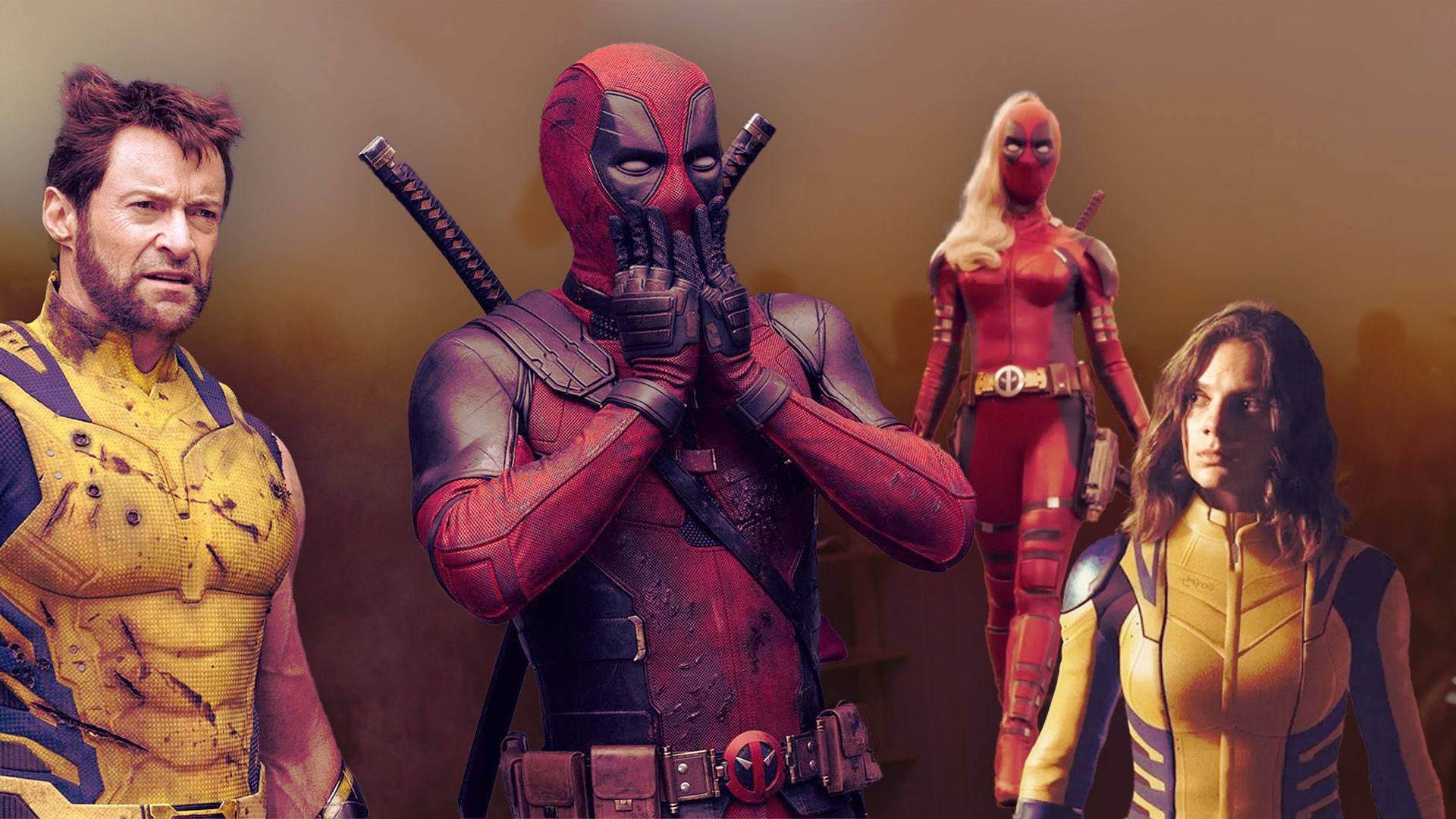 Deadpool And Wolverine Characters Wallpapers - Wallpaper Cave