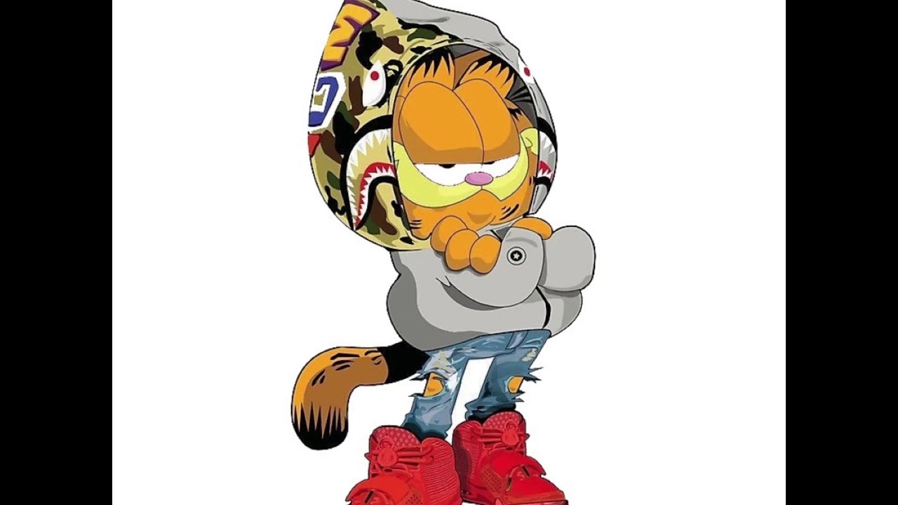 Drippy Garfield Wallpapers - Wallpaper Cave