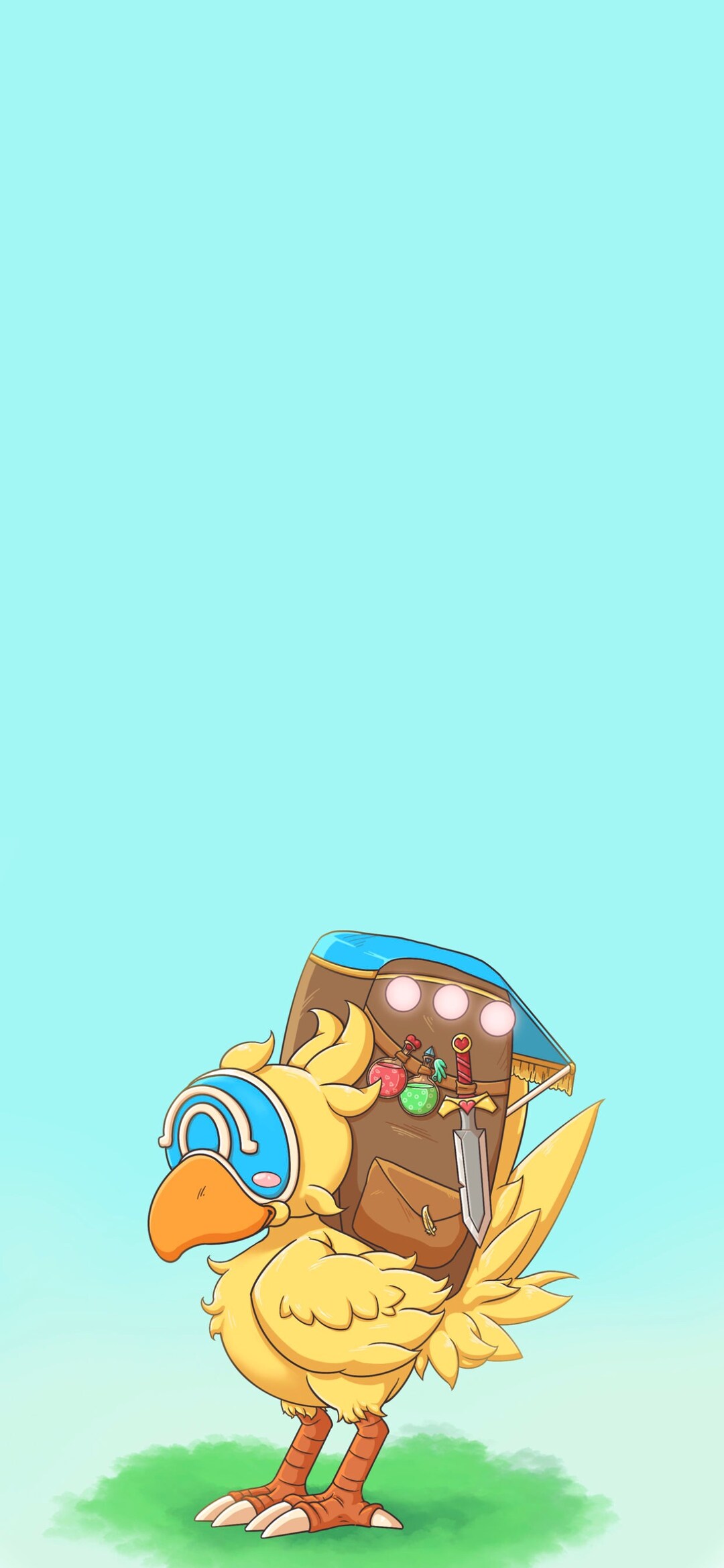 Chocobo Wallpaper By Zilleniose 🫧 [WIP] Cuddle Mount (Ceremony